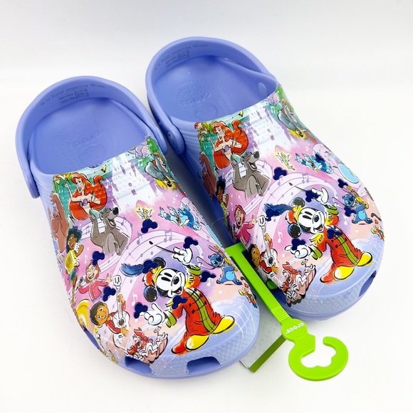 CROCS | Shoes | Nwt Disney Crocs 0 Years Of Music Wonder Purple ...